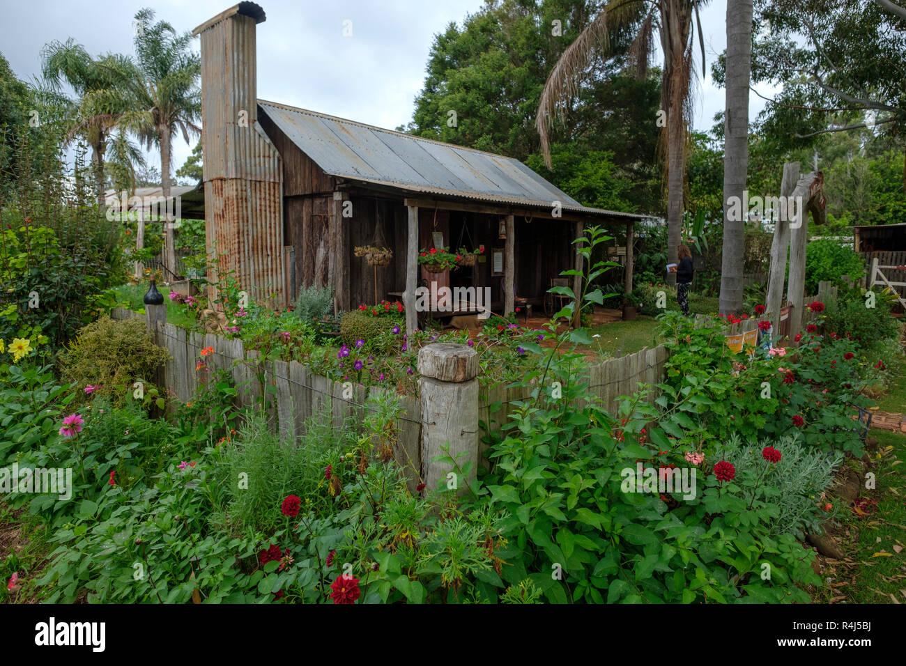 At Highfields Pioneer Village Stock Photo - Alamy