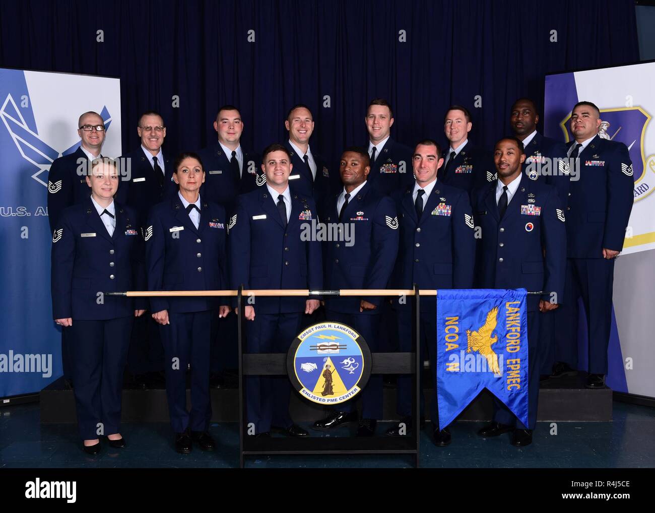 United States Air Force Noncommissioned Officer Academy, class 19-1, N ...