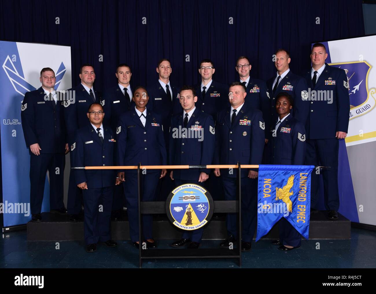 United States Air Force Noncommissioned Officer Academy, class 19-1, G ...
