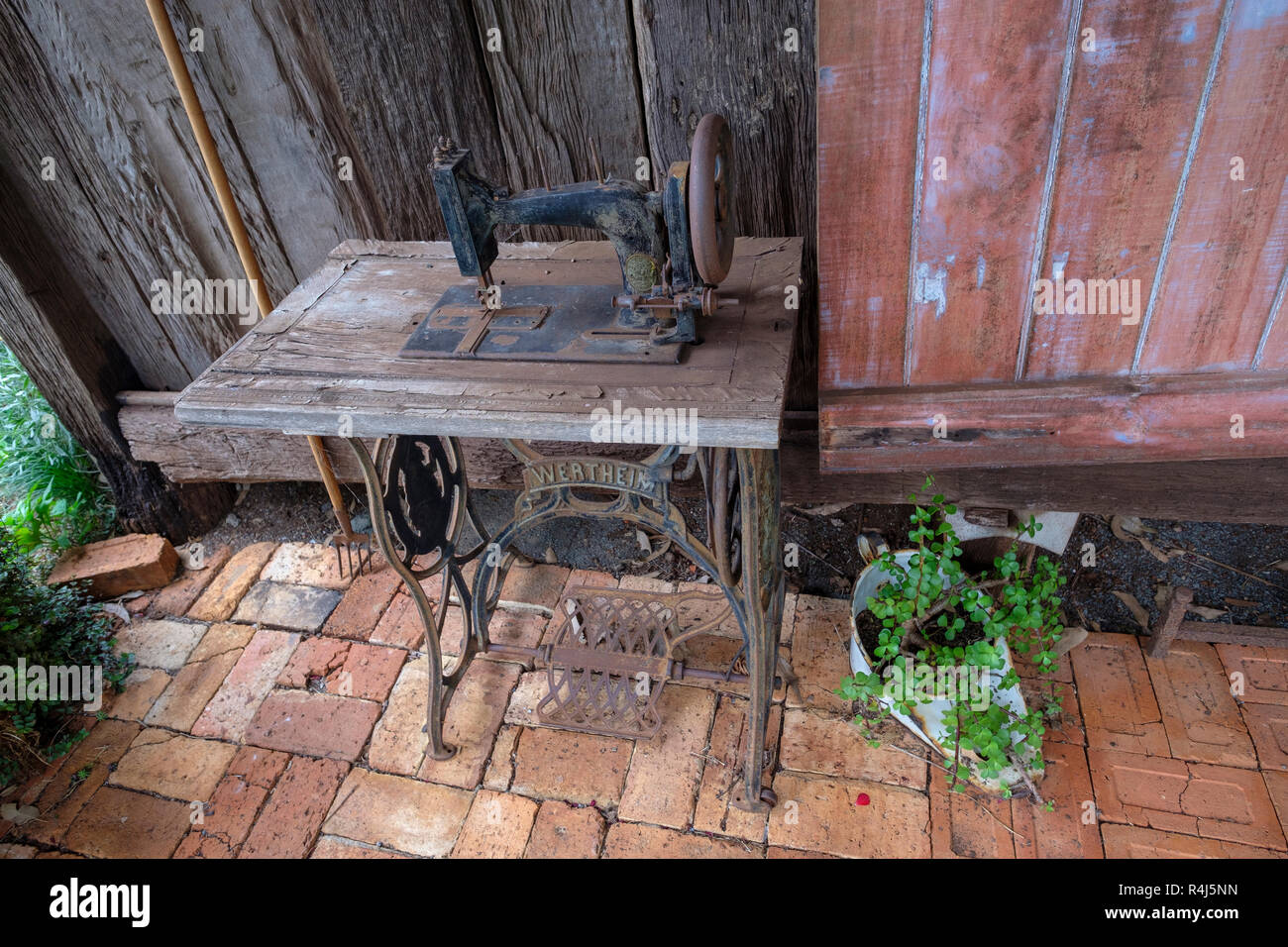At Highfields Pioneer Village Stock Photo - Alamy
