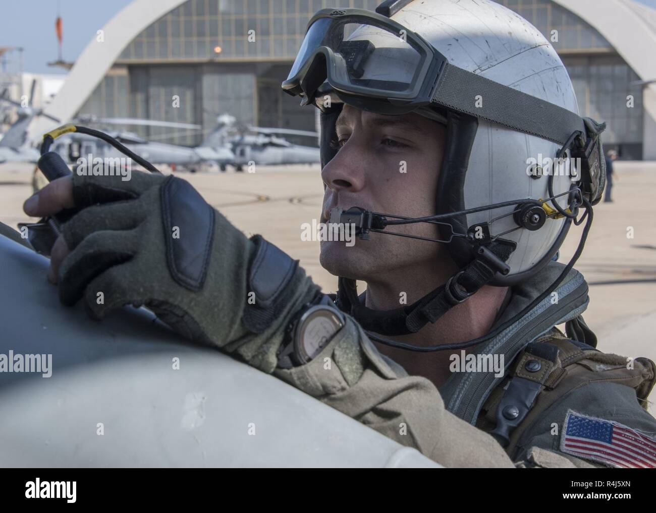 San Diego (Oct. 30, 2018) Naval Air Crewman (Helicopter) 2nd Class Dane ...