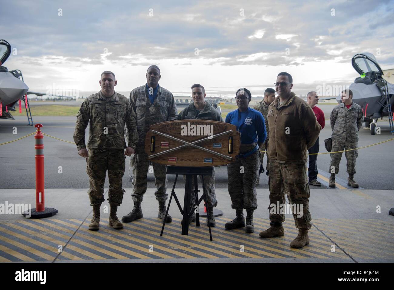 U.S. Air Force Lt. Col. Joshua Pope, 3rd Maintenance Group deputy ...