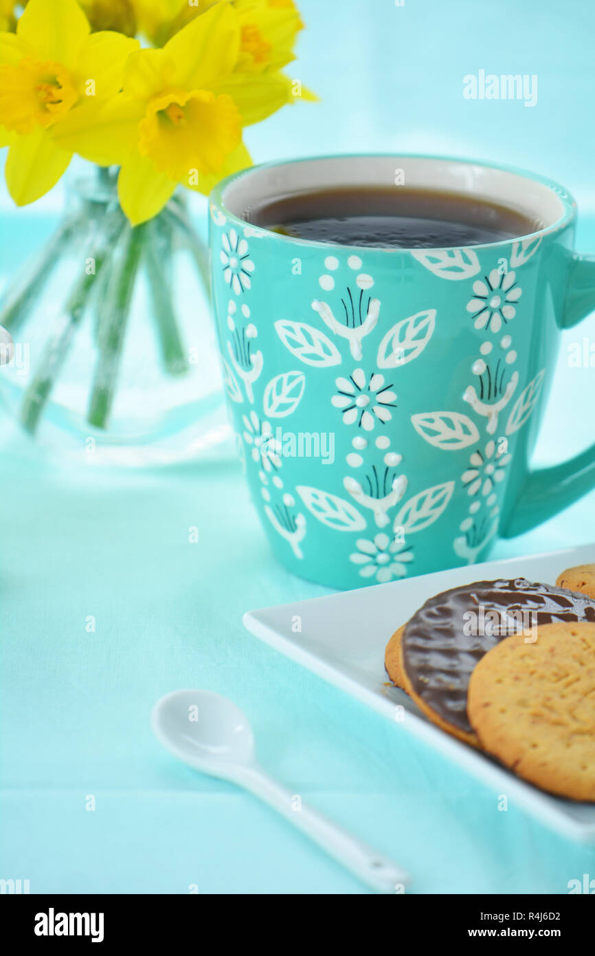 Colorful mug biscuits hi-res stock photography and images - Alamy