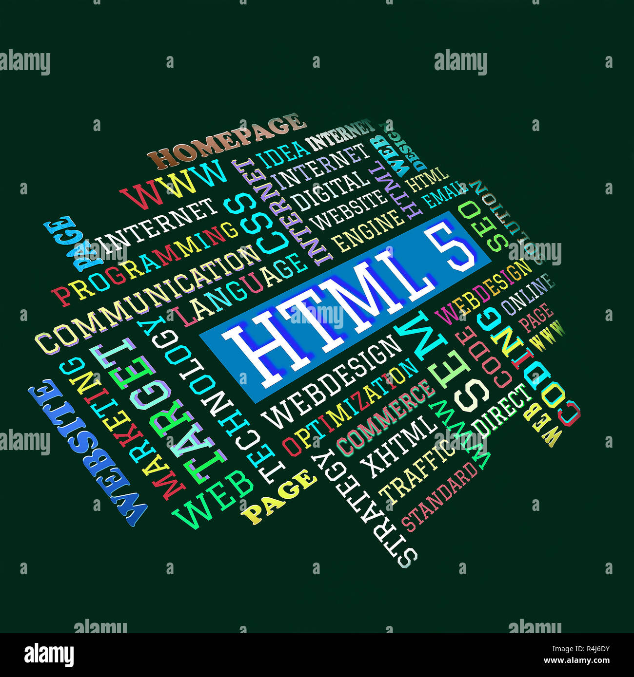 Html5 image hi-res stock photography and images - Alamy