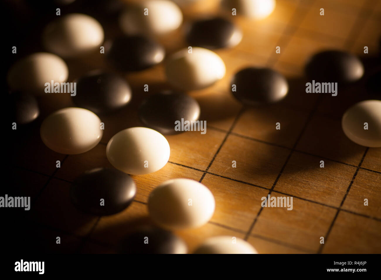 Go game detail Stock Photo - Alamy