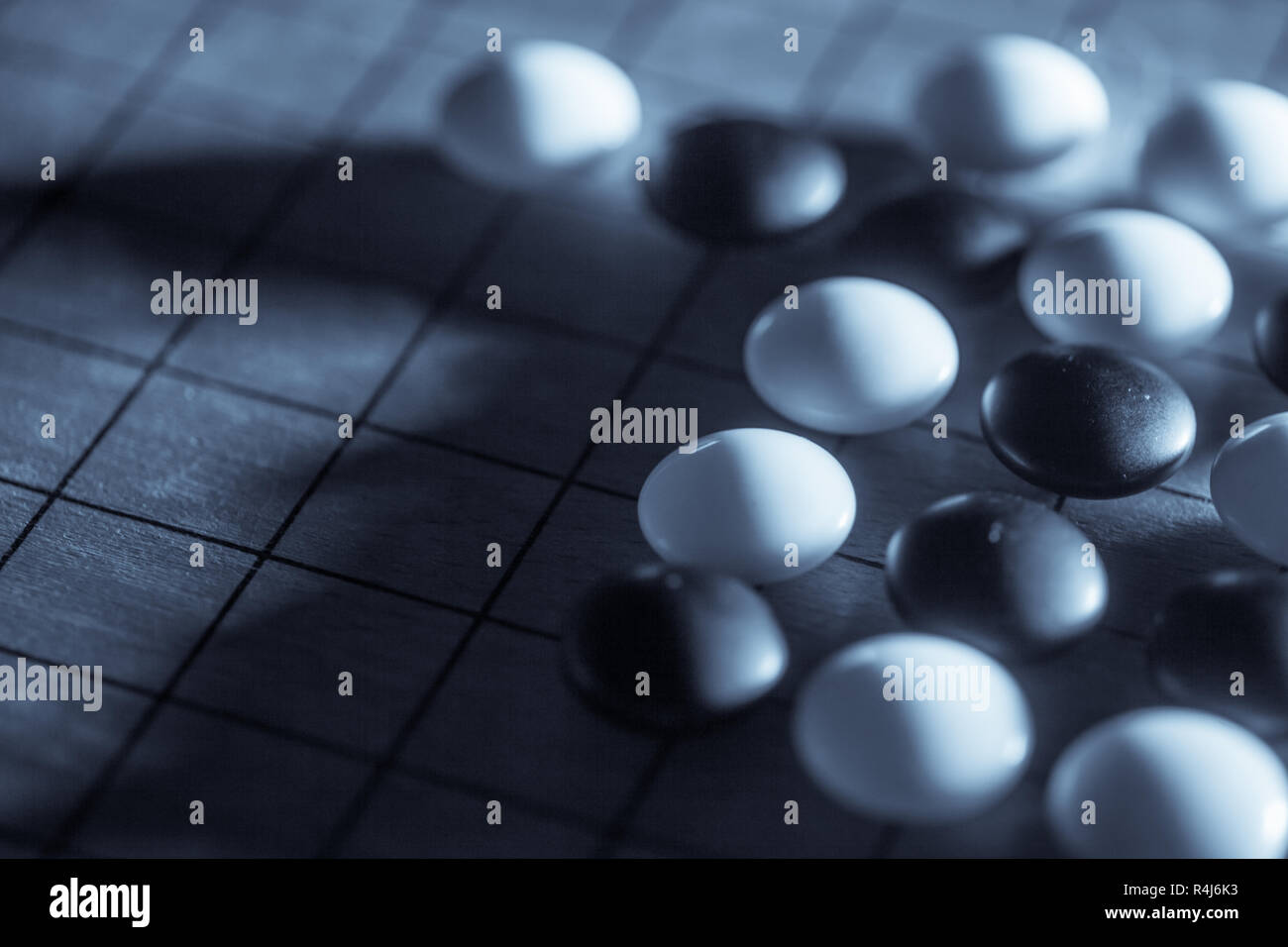 Go game detail Stock Photo - Alamy