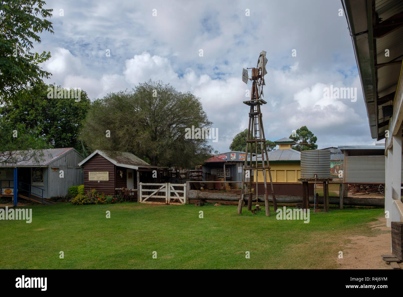 At Highfields Pioneer Village Stock Photo - Alamy