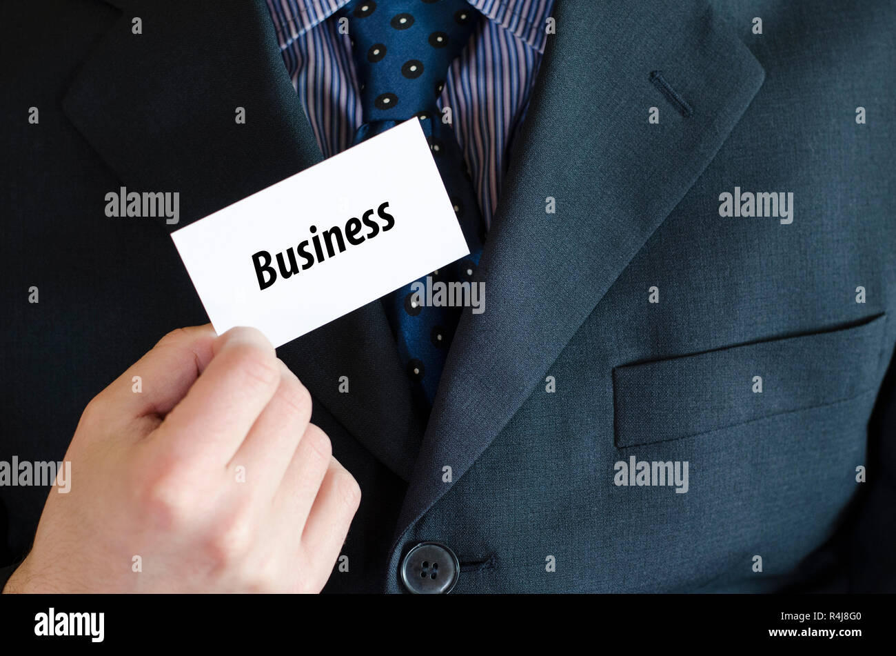 Business text concept Stock Photo - Alamy
