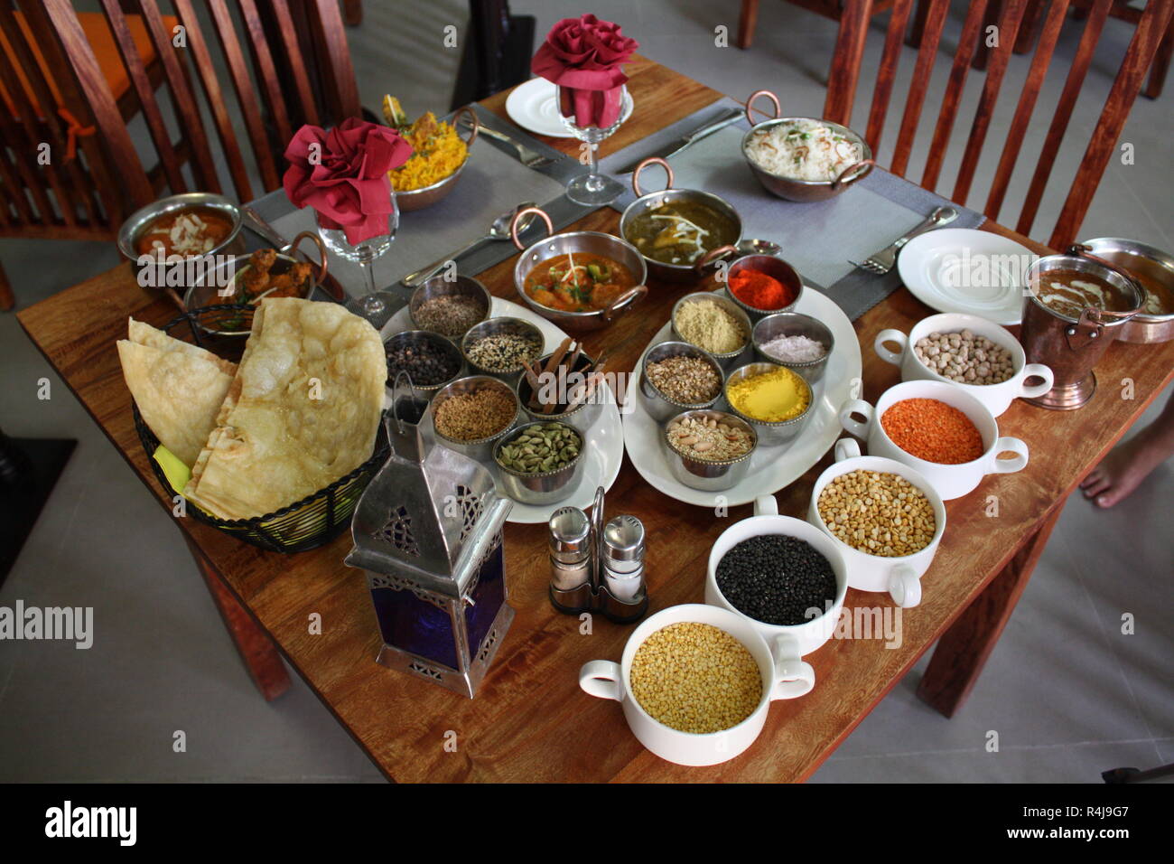 The food cooked at restaurant Stock Photo - Alamy