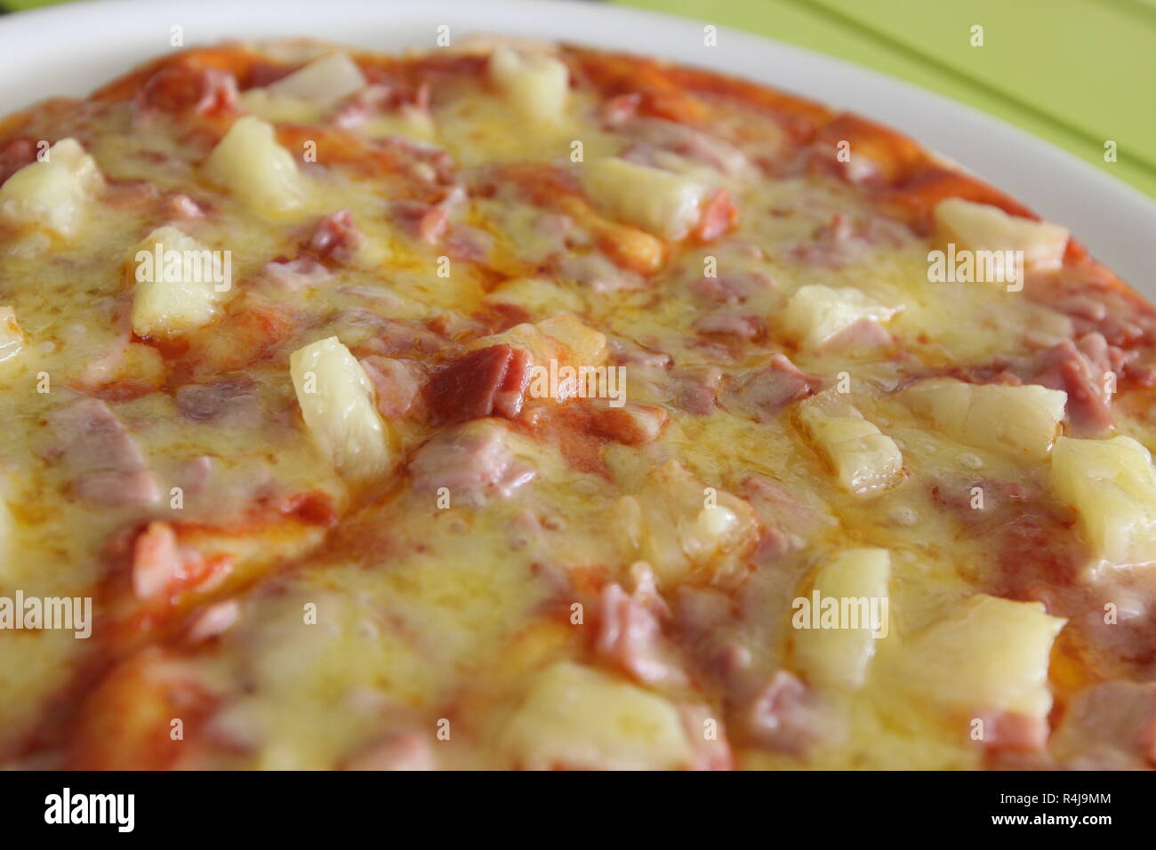 Tasty pizza. Restaurant menu. Dishes which give at restaurants Stock ...