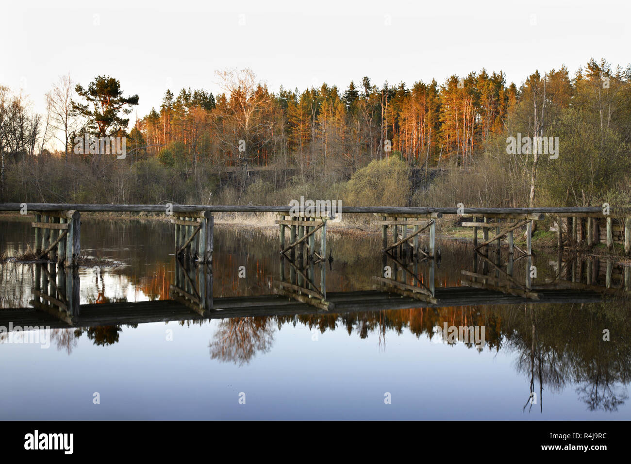 Toropa river near Toropets. Tver Oblast. Russia Stock Photo - Alamy