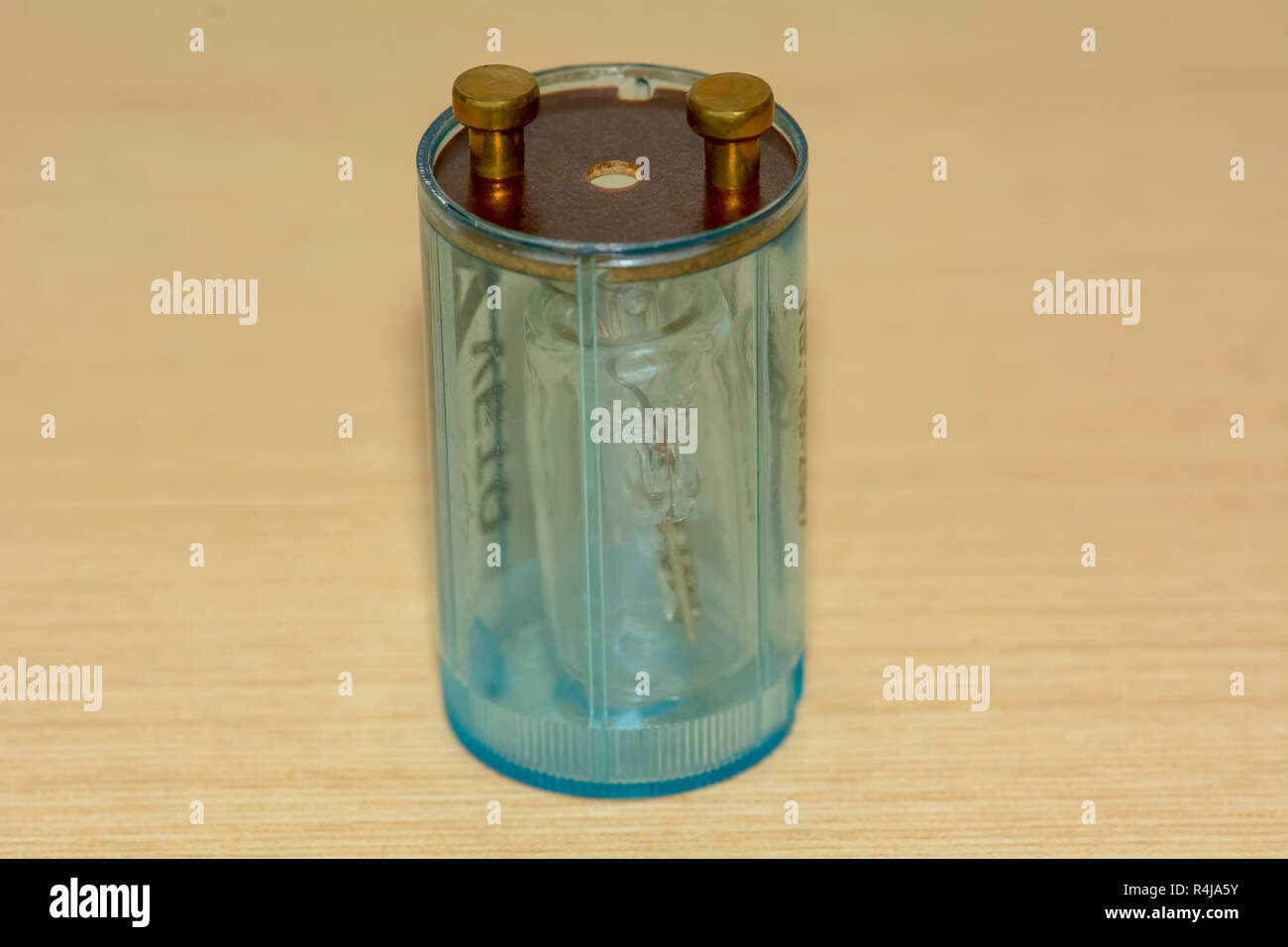 Fluorescent lamp starter Stock Photo - Alamy