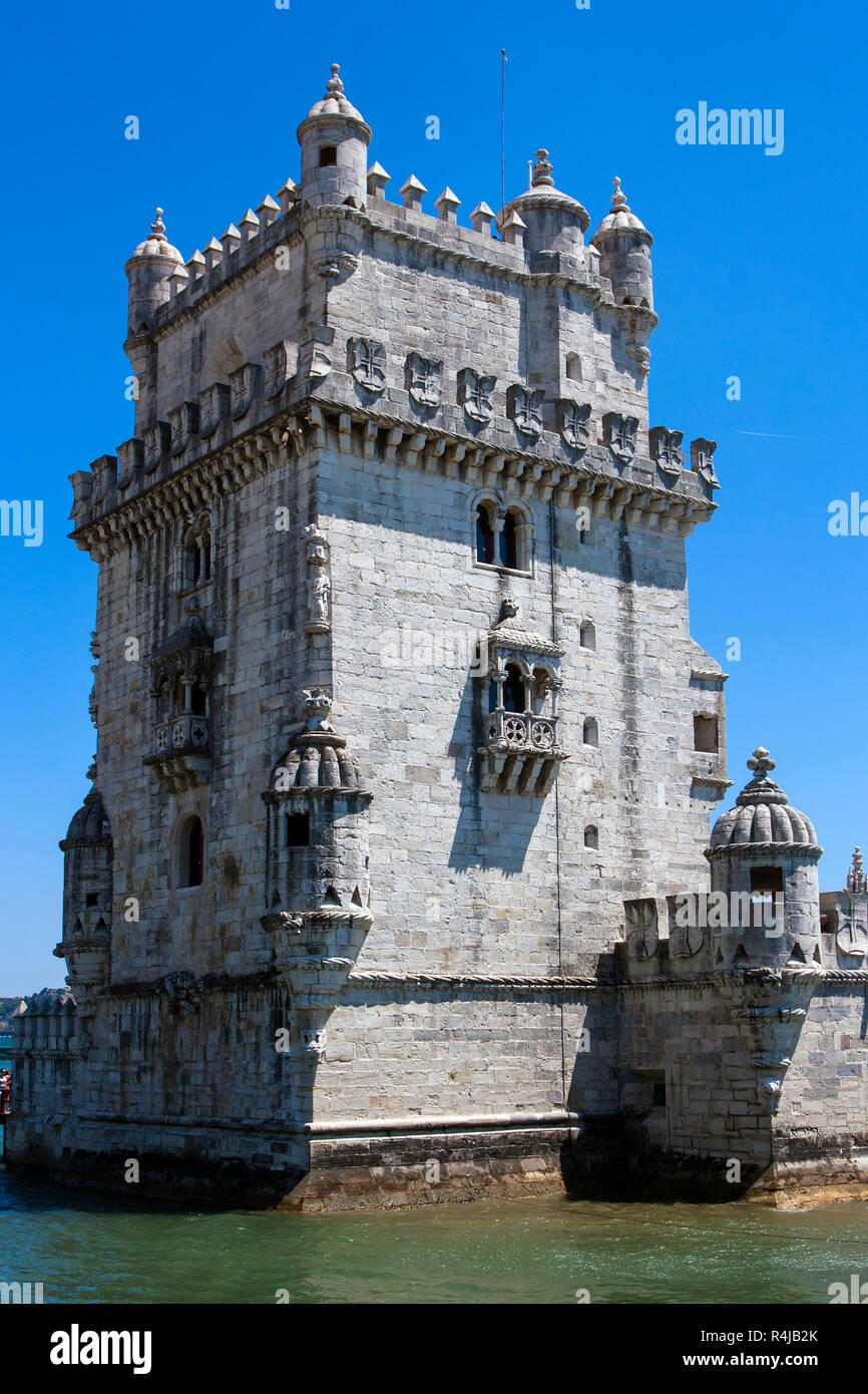 Tower of belem of lisbon hi-res stock photography and images - Alamy