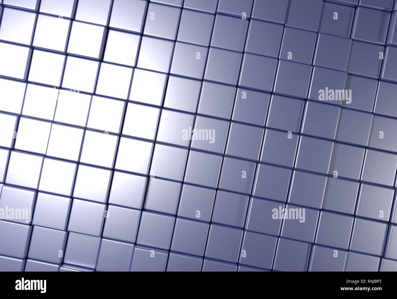 3d cube mosaic tiles hi-res stock photography and images - Alamy