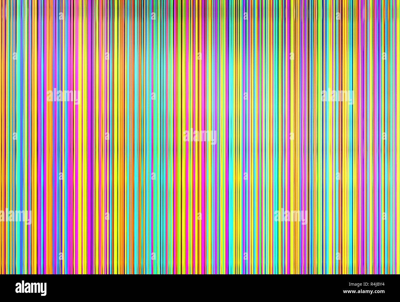 Colorful of line threads, 3d illustration Stock Photo - Alamy