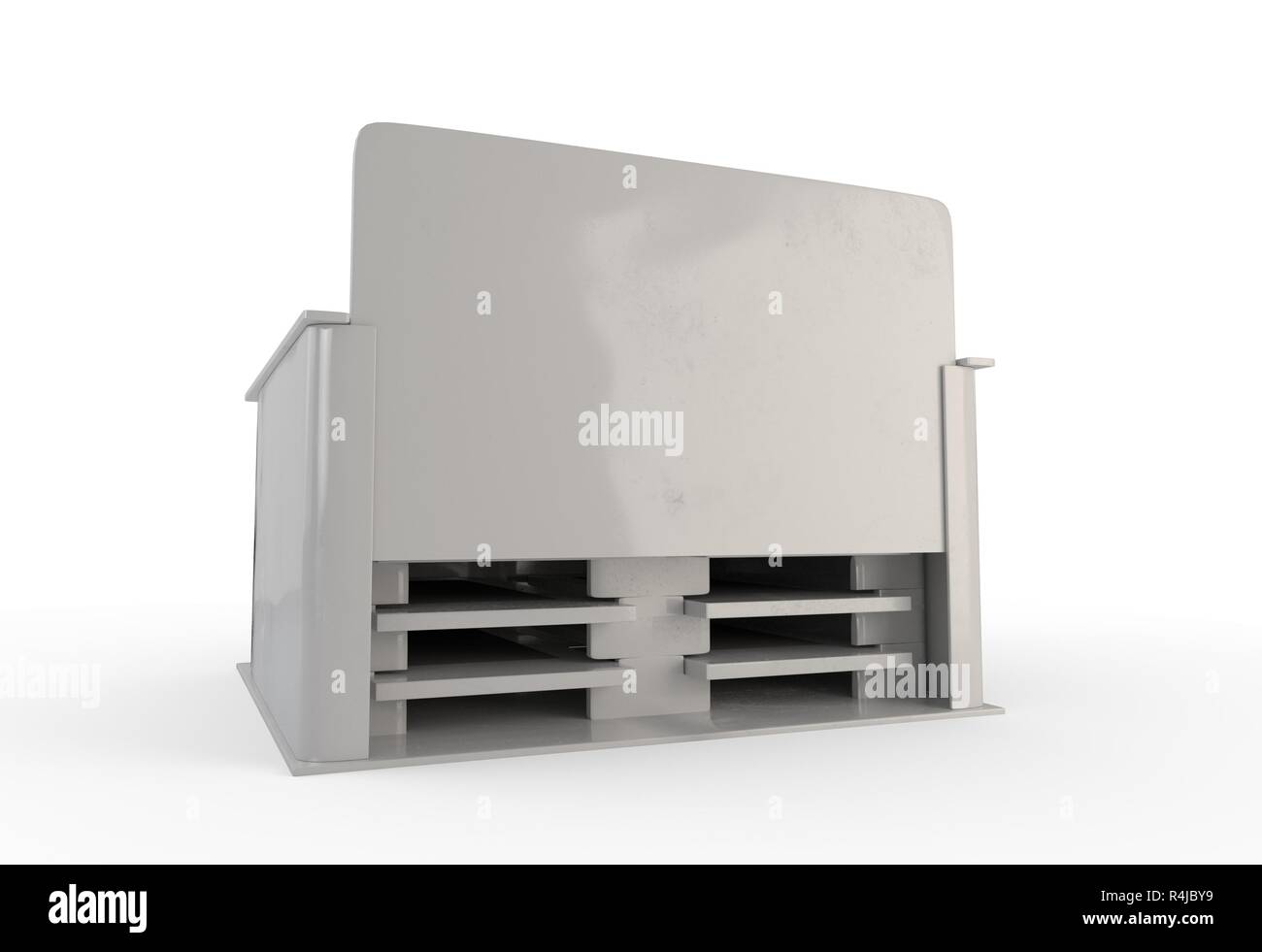 Empty box with separators hi-res stock photography and images - Alamy