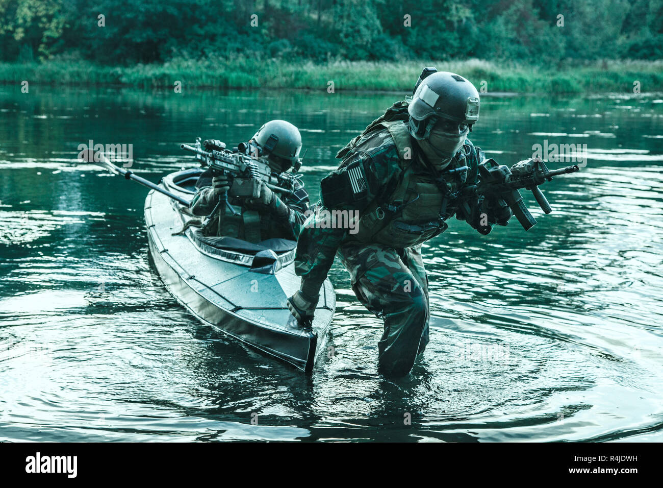 twilight covert operation Stock Photo - Alamy