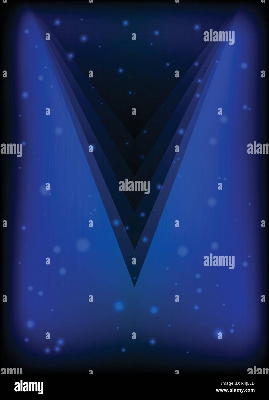 Blue poster abstract background Stock Vector Image & Art - Alamy