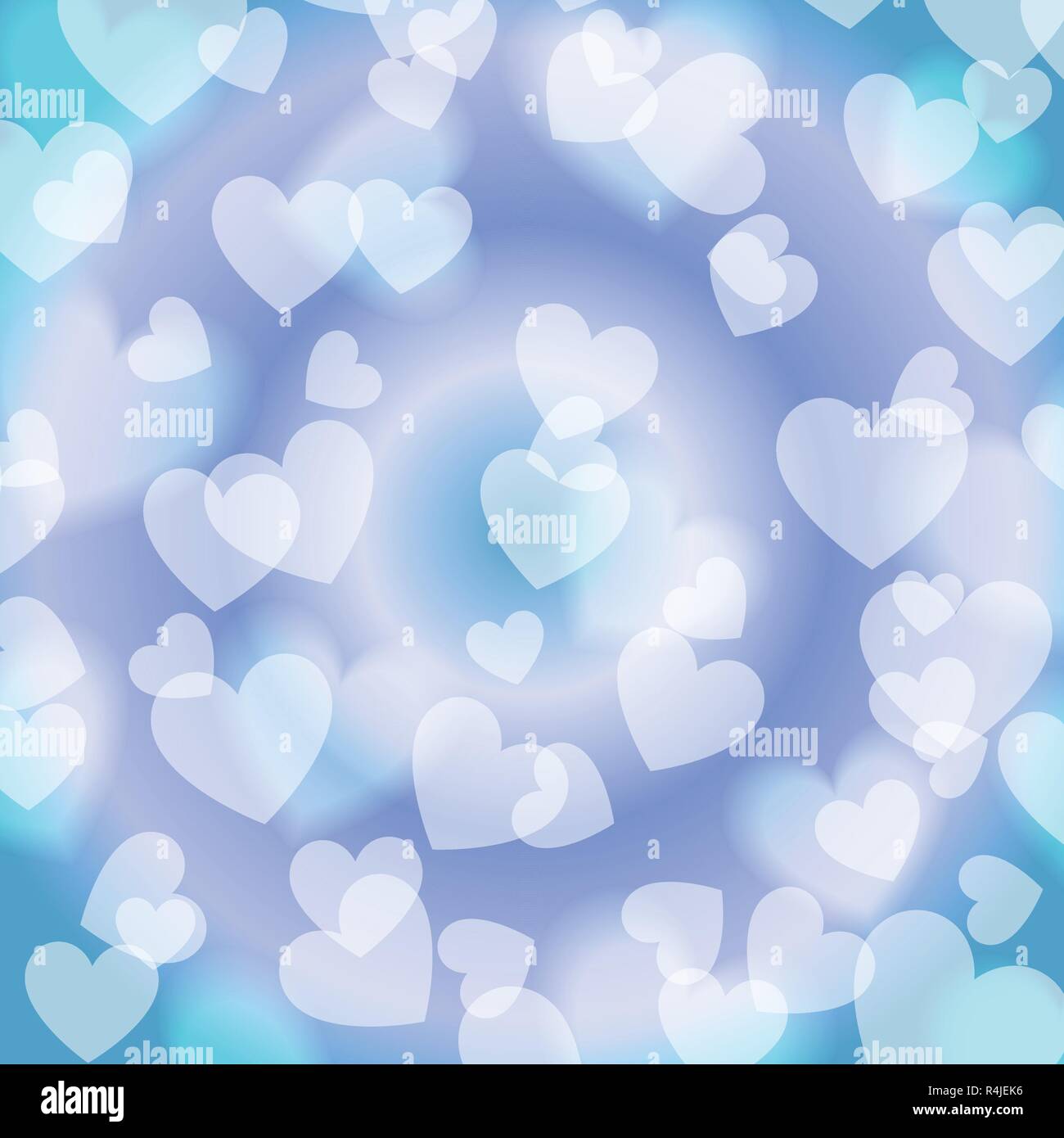 Glowing shiny blue violet heart hi-res stock photography and images - Alamy