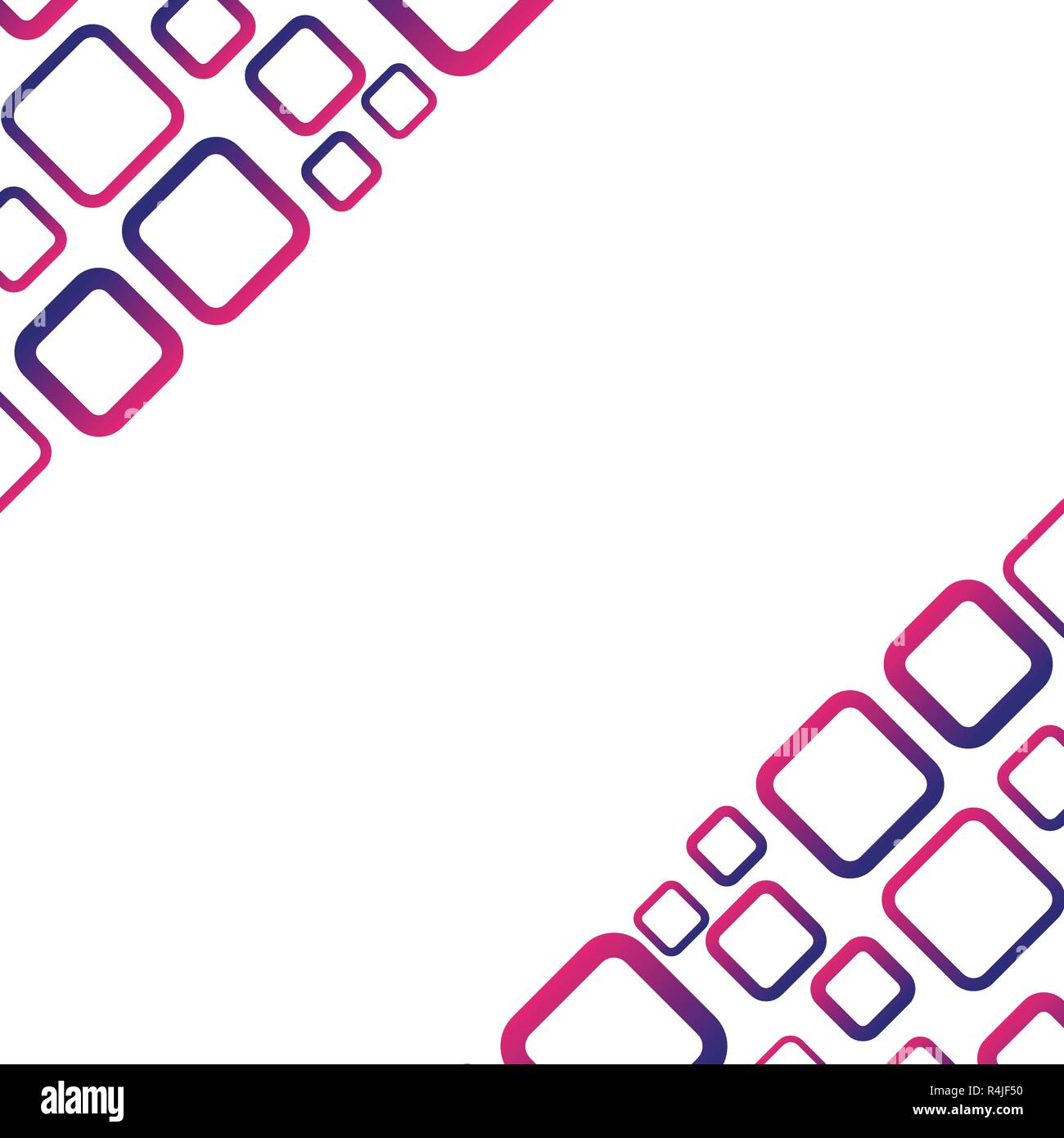 White background with blue and red rectangle vector Stock Vector Image ...