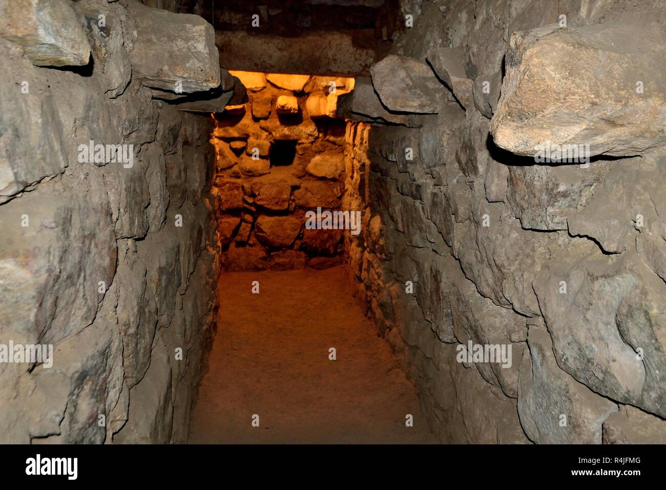 Underground chamber belonging to the temple- Archeological site in ...