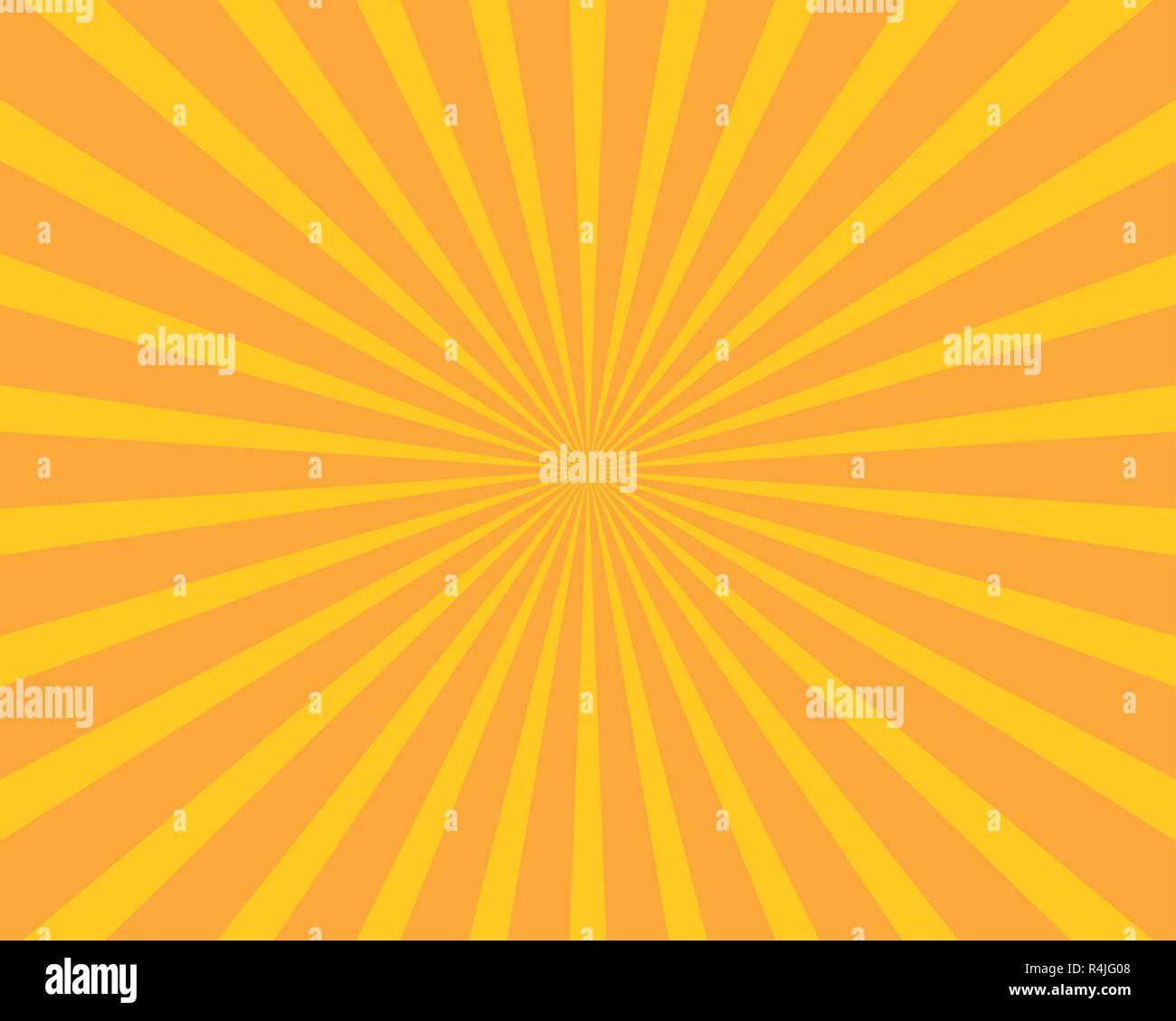 Yellow Sun Burst Illustration Vector Background Abstract Light Ray Free ...
