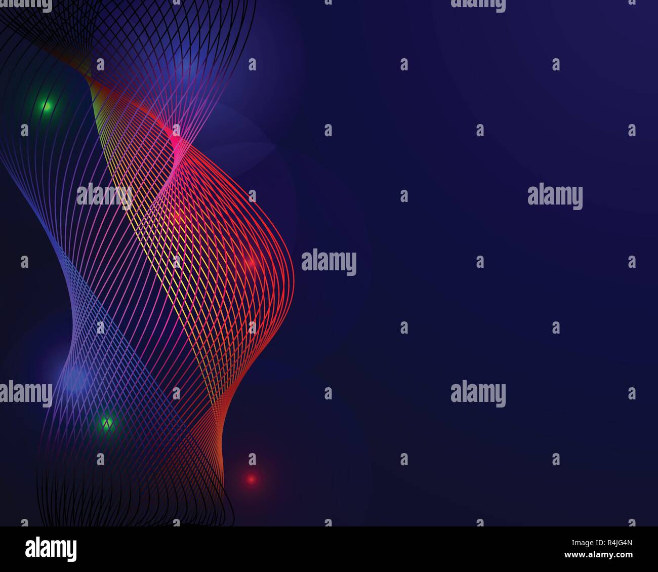 Light and colour display Stock Vector Images - Alamy