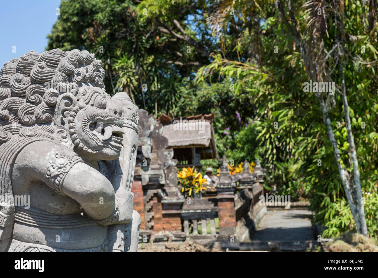 Temple in Bali, Indonesia on a beautiful sunny day Stock Photo - Alamy