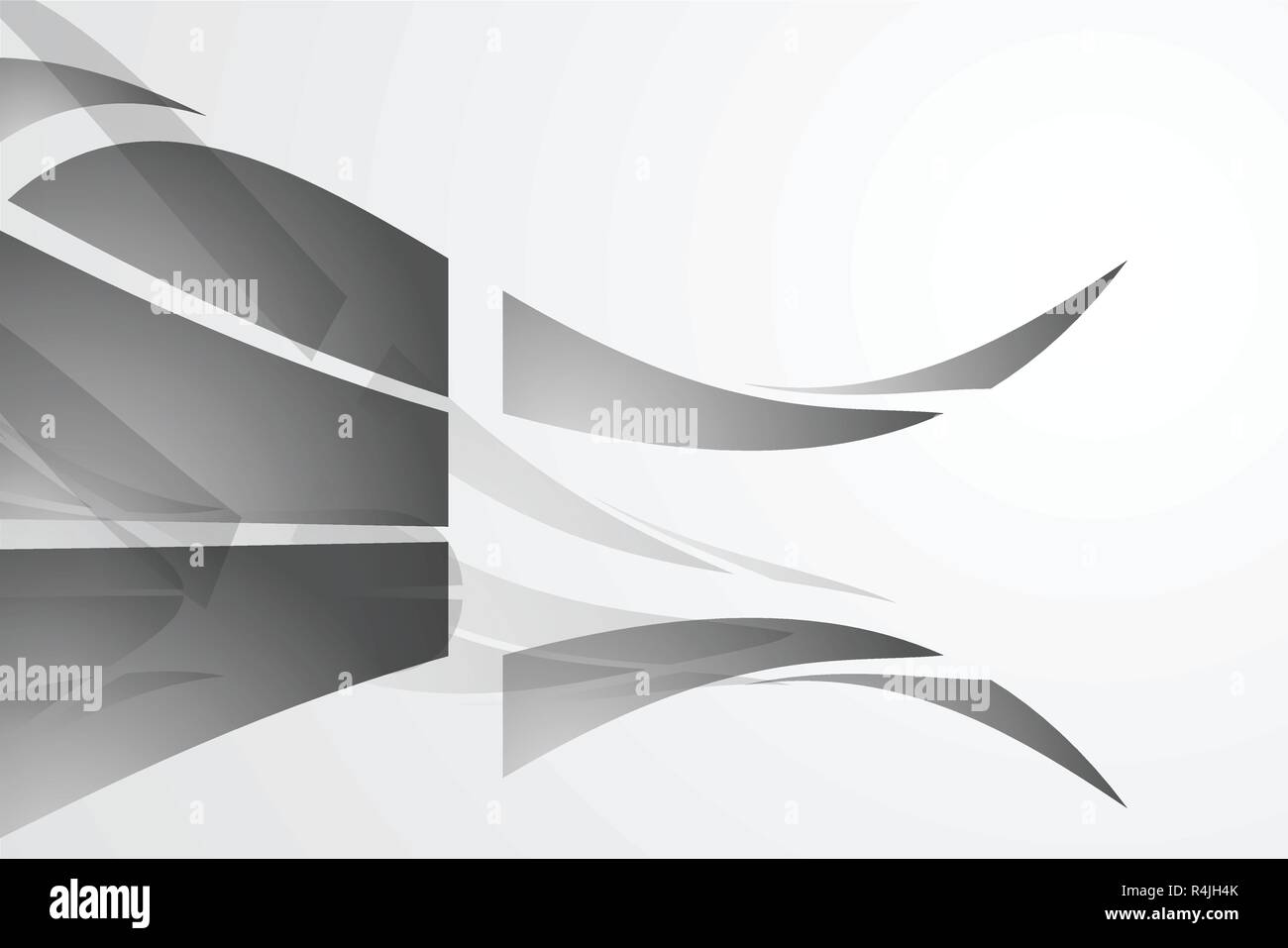 White abstract background vector. Gray abstract. Modern design ...
