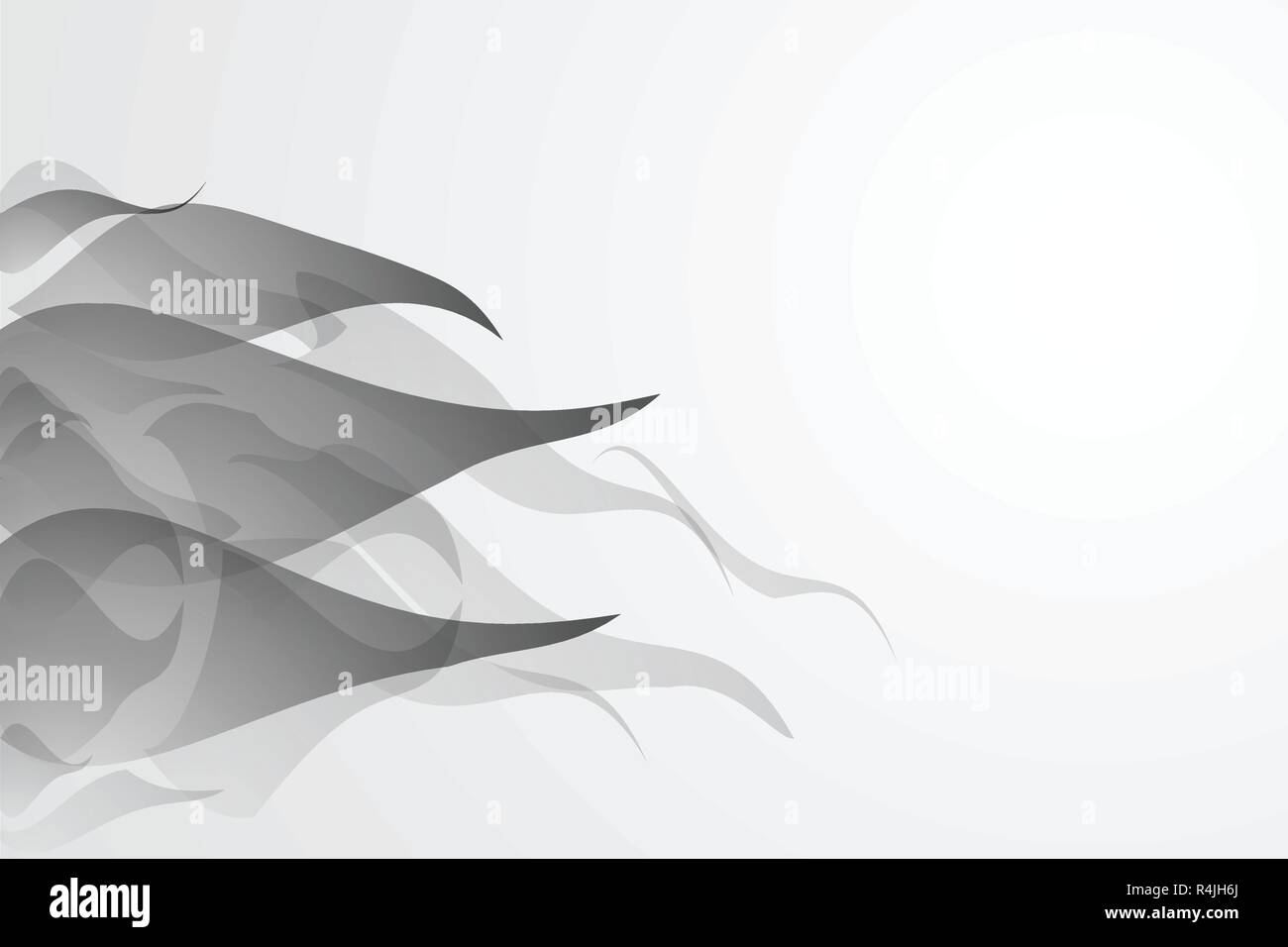 White abstract background vector. Gray abstract. Modern design ...