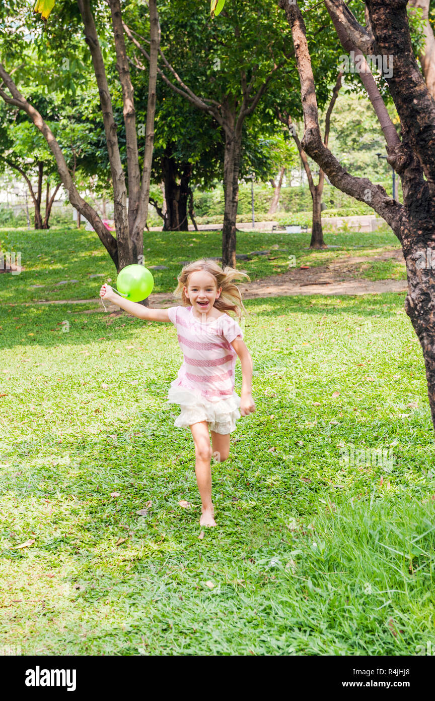 Balloon running hi-res stock photography and images - Alamy