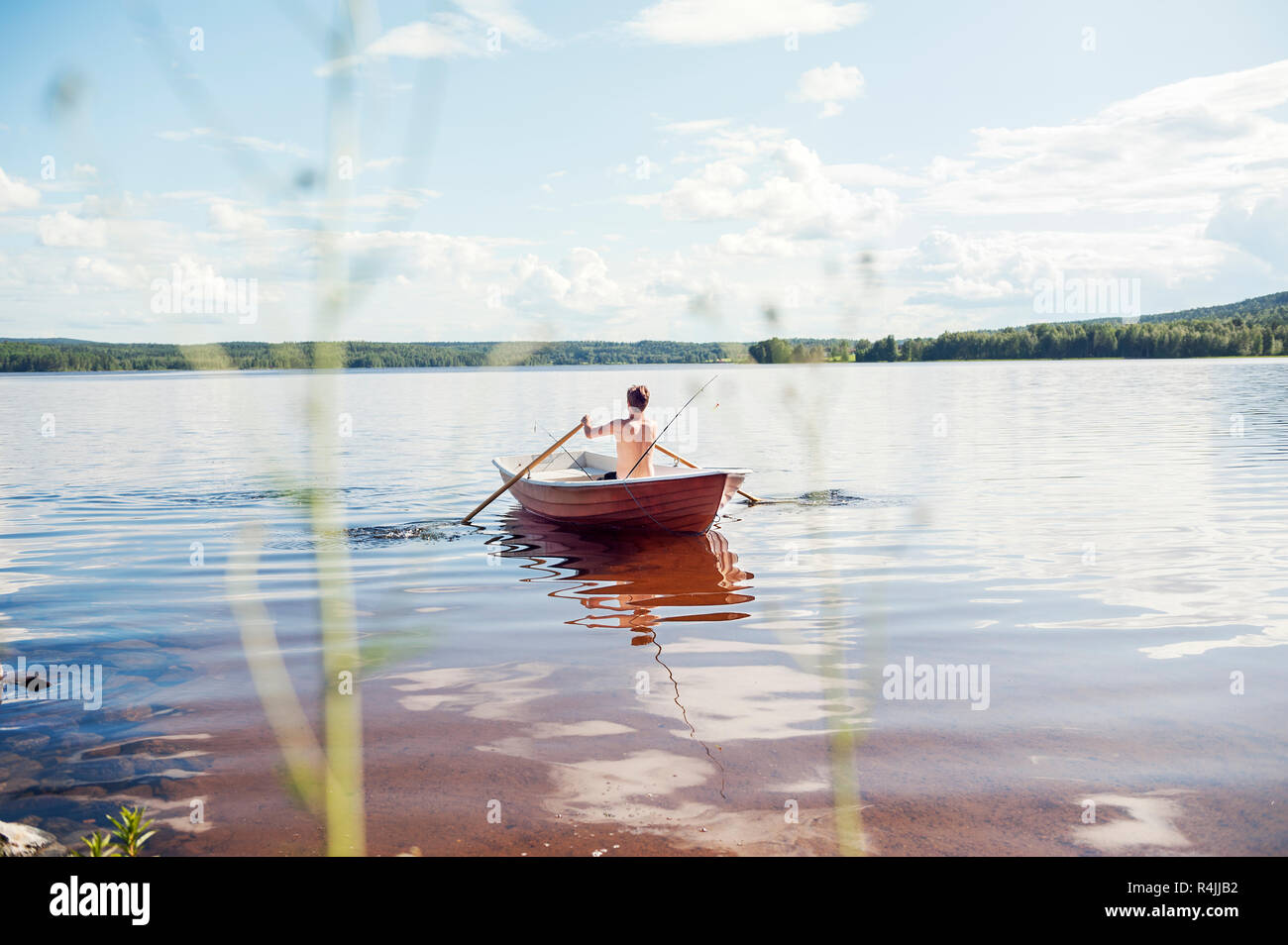 Adult rowing boat hi-res stock photography and images - Alamy