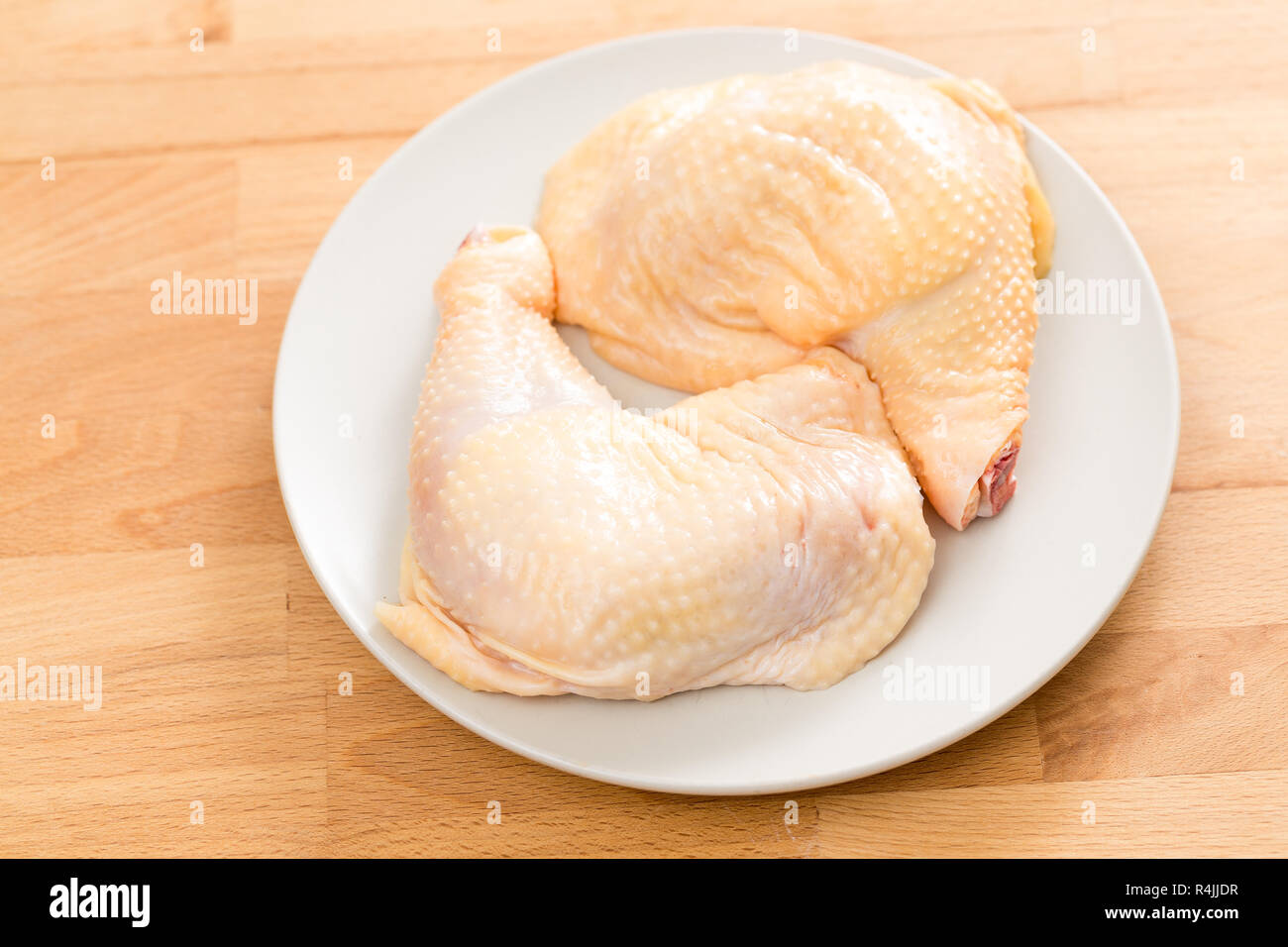 Chicken thigh texture hi-res stock photography and images - Alamy
