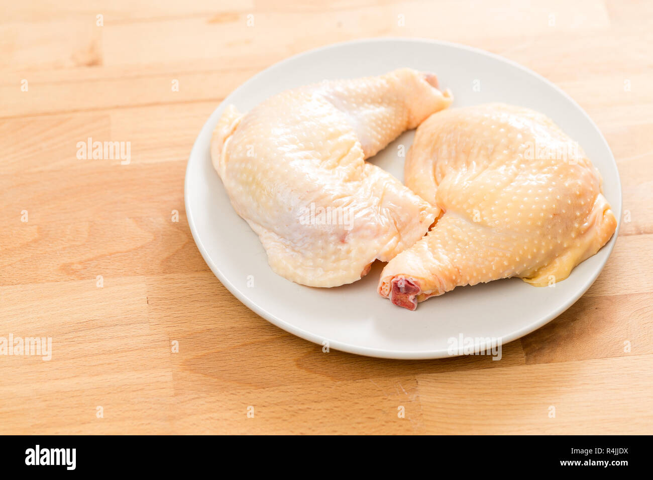 Fresh chicken drumstick Stock Photo - Alamy