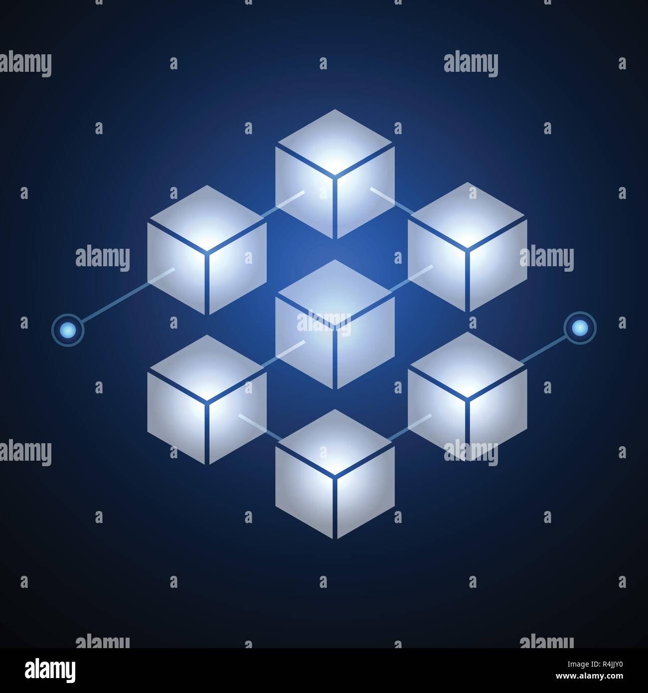 Hash chain Stock Vector Images - Alamy