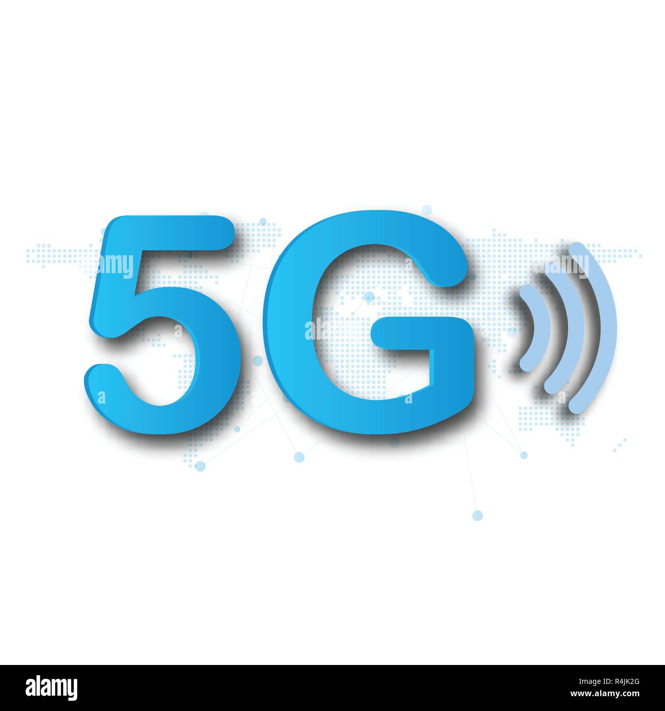 Fifth generation technology standard Stock Vector Images - Alamy