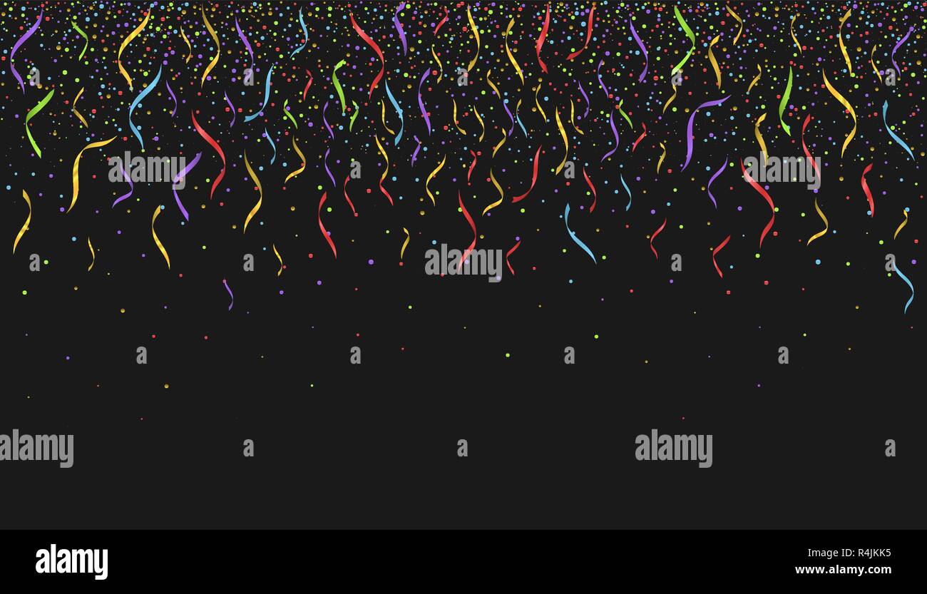 Colorful confetti background Stock Vector Image & Art - Alamy