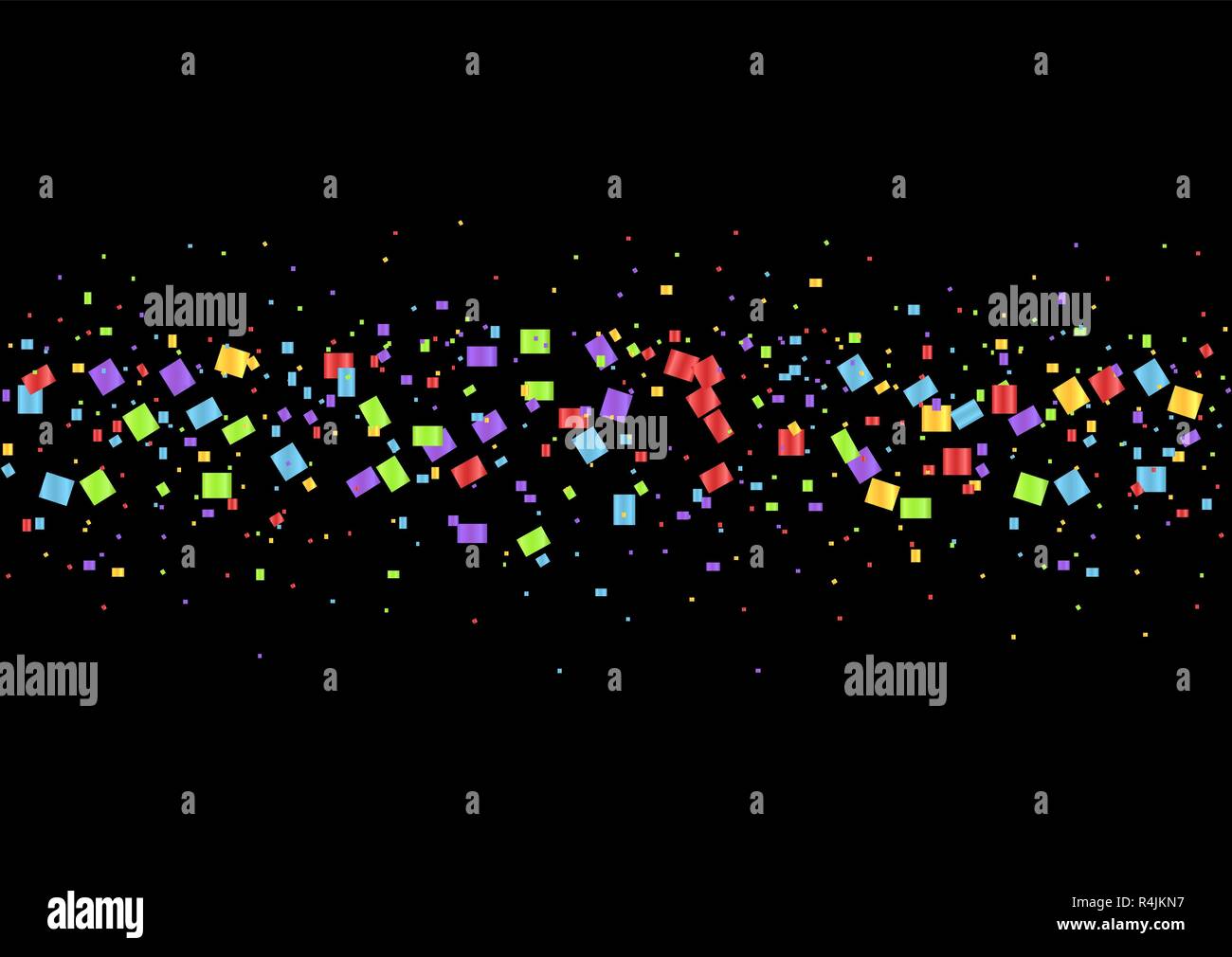 Colorful confetti background Stock Vector Image & Art - Alamy