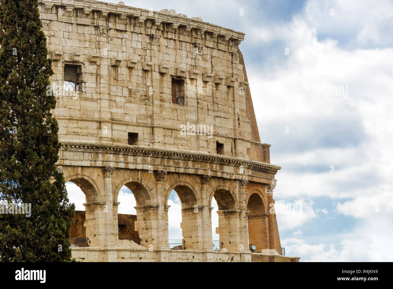 The Great Roman Colosseum Coliseum, Colosseo in Rome Stock Photo - Alamy