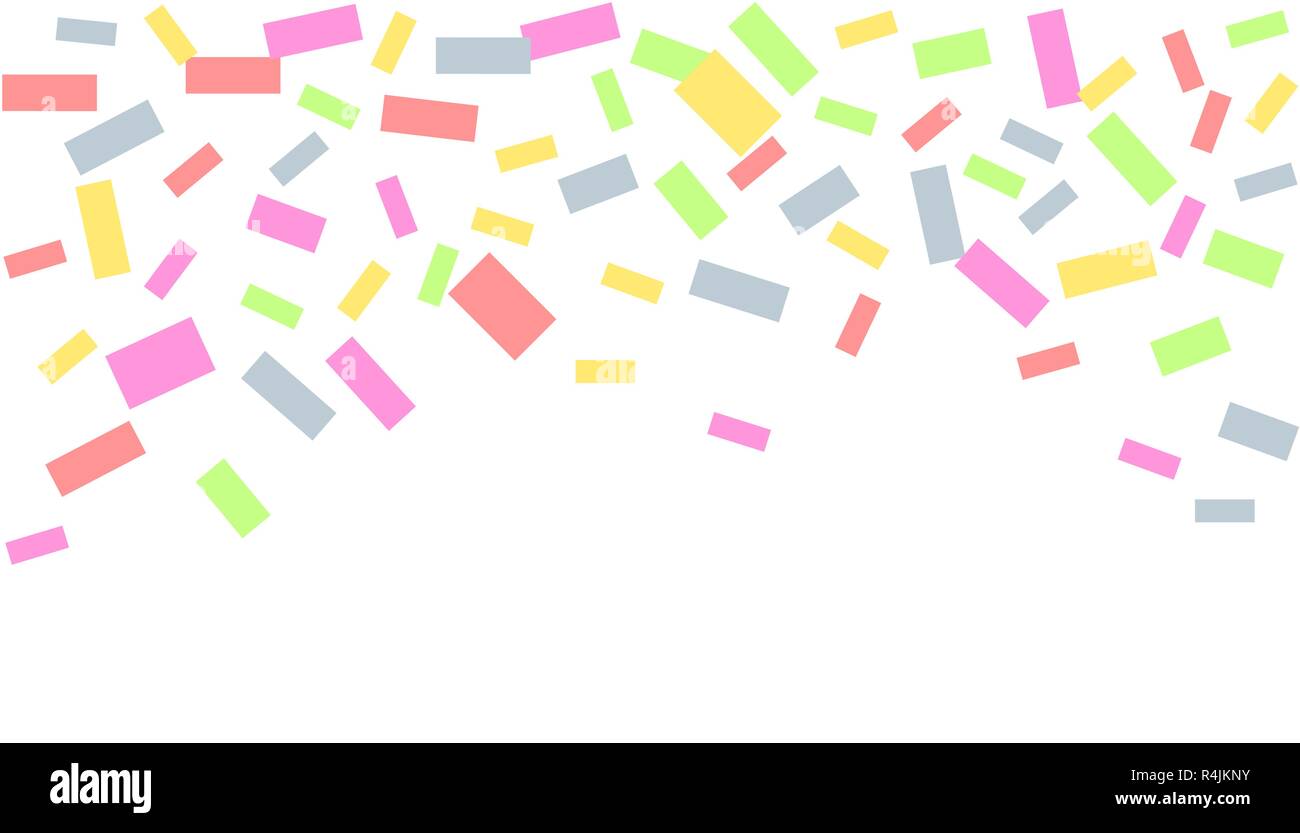 Colorful confetti background Stock Vector Image & Art - Alamy