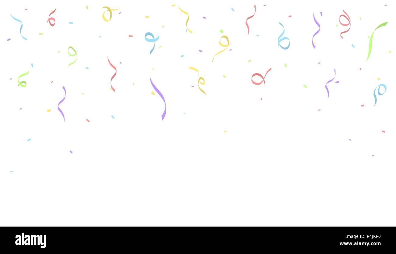 Colorful confetti background Stock Vector Image & Art - Alamy