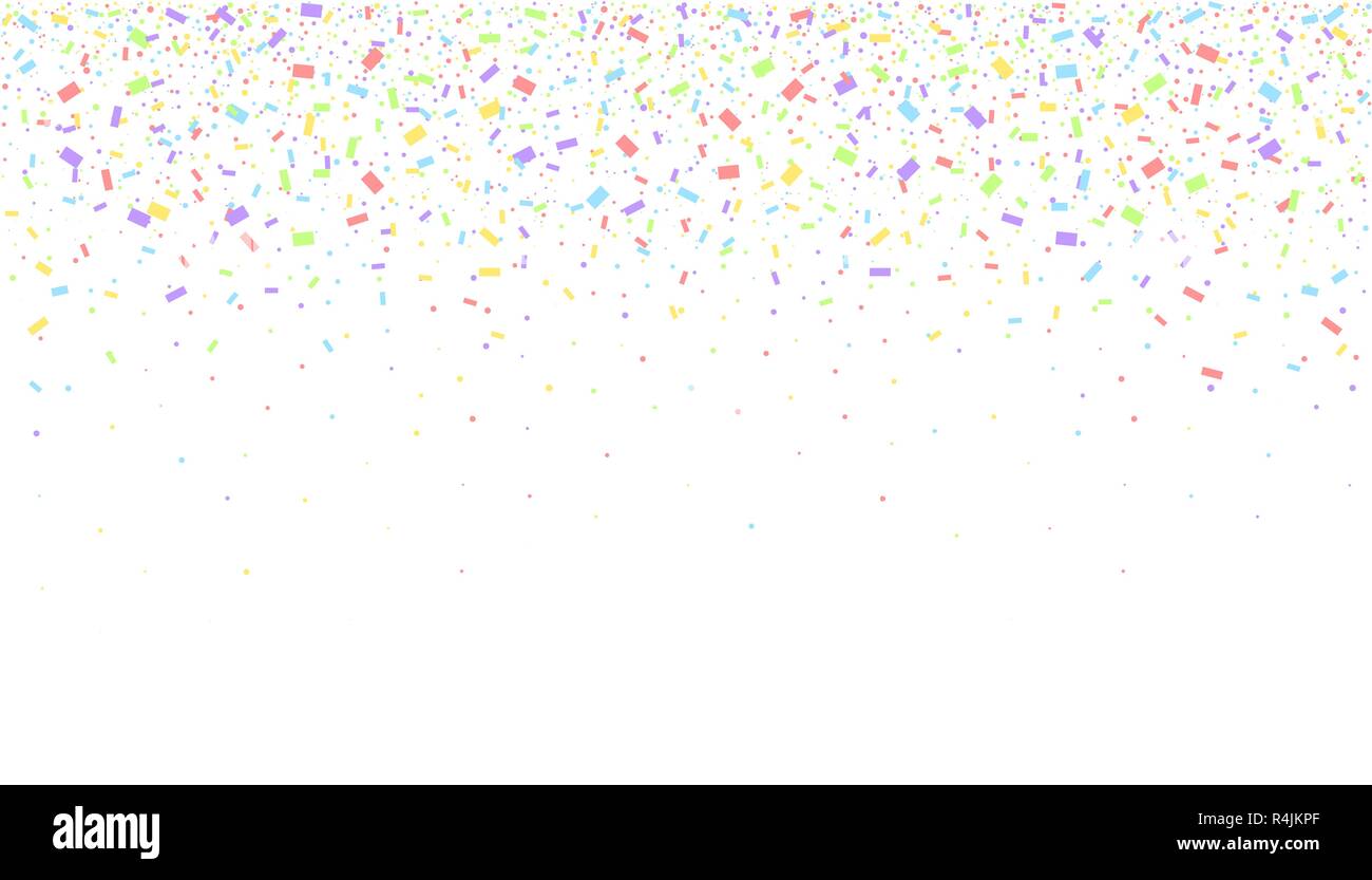 Colorful confetti background Stock Vector Image & Art - Alamy