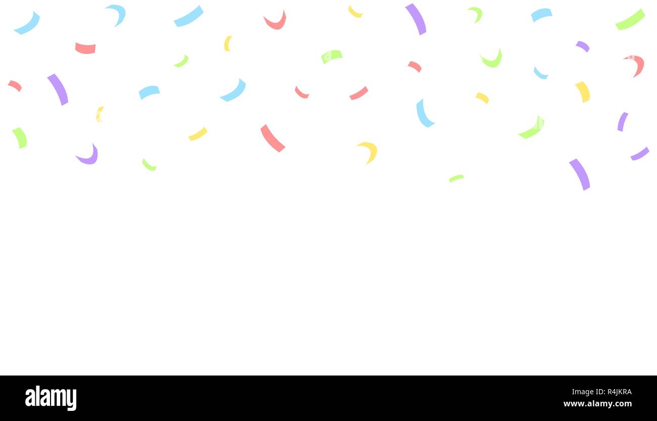 Colorful confetti background Stock Vector Image & Art - Alamy