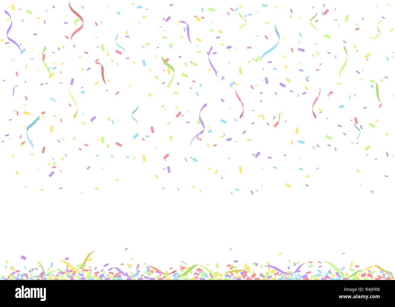 Colorful confetti background Stock Vector Image & Art - Alamy