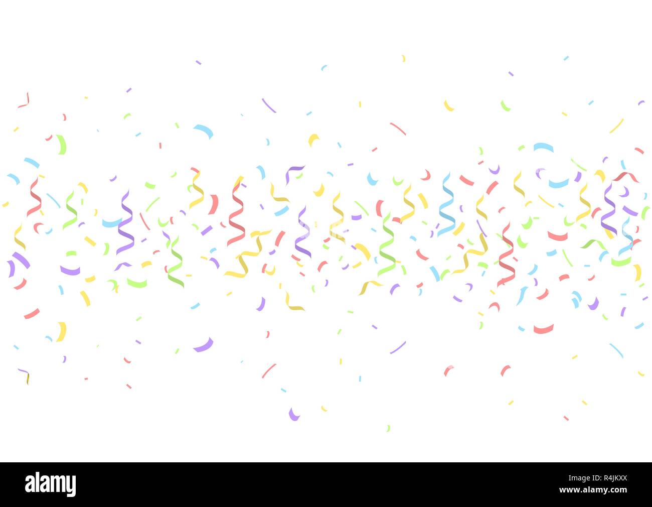 Colorful confetti background Stock Vector Image & Art - Alamy
