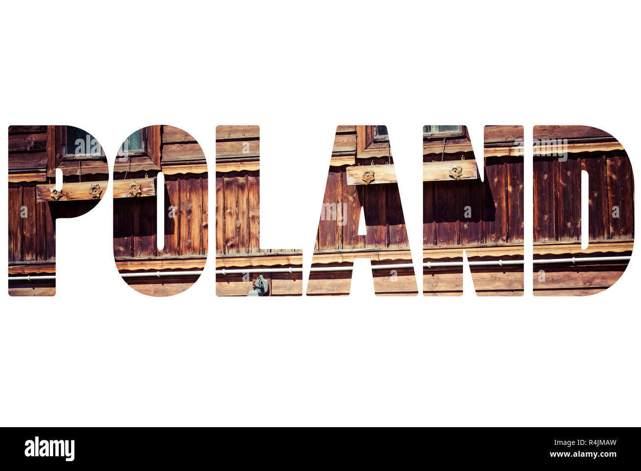 Word POLAND over traditional polish symbols Stock Photo - Alamy