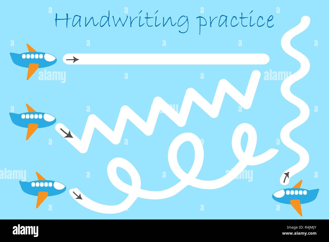Handwriting Practice Clipart