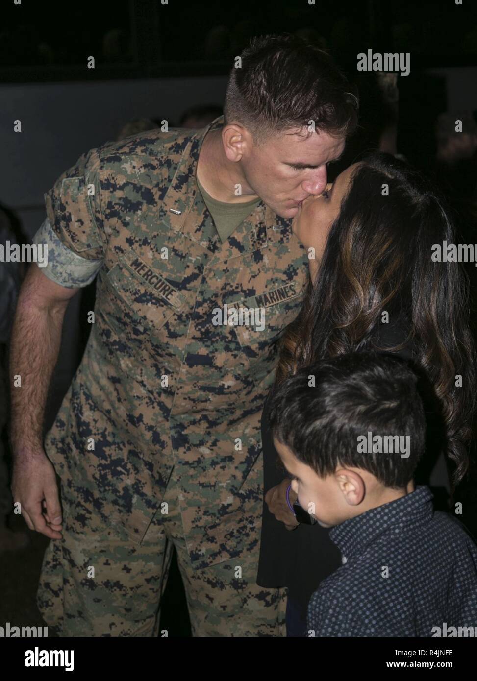 U.S. Marine Corps 1st Lt. James M. Mercure Jr., a communication ...