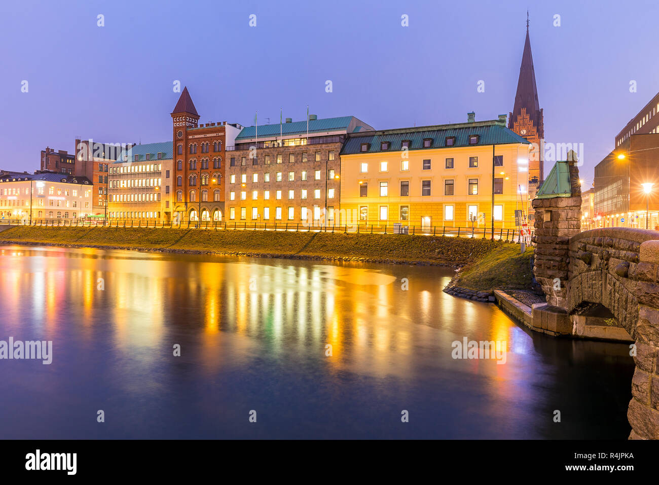 Malmo Cityscape Sweden Stock Photo - Alamy