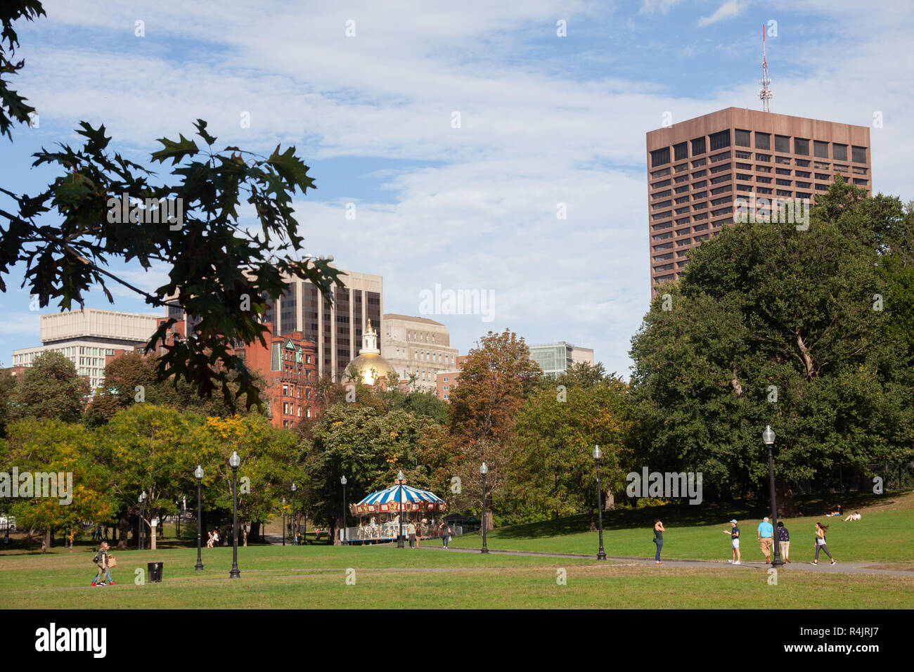 Boston common hi-res stock photography and images - Alamy